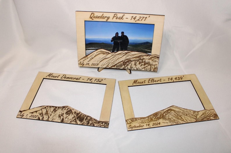 Wooden Picture Frame - Etsy