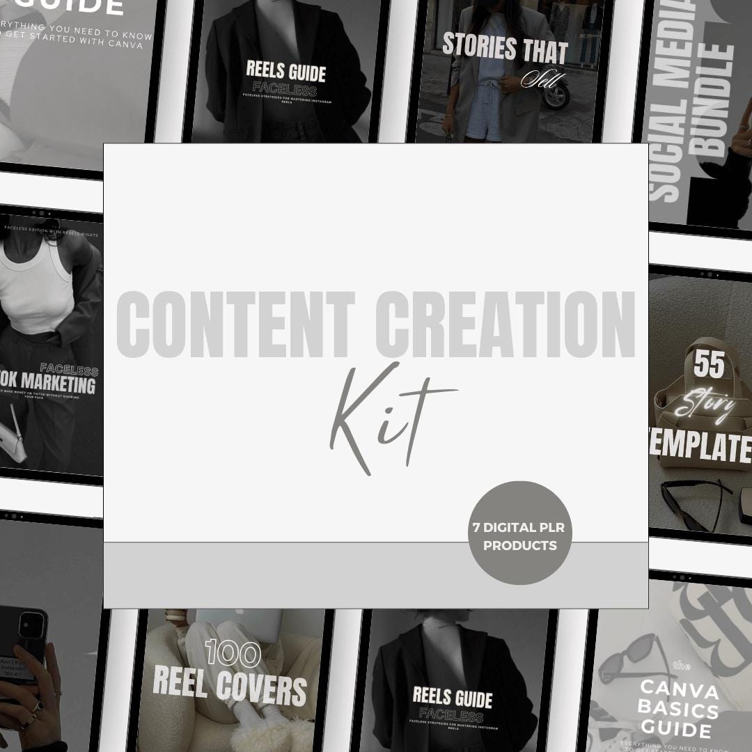 Content Creation Kit - Etsy