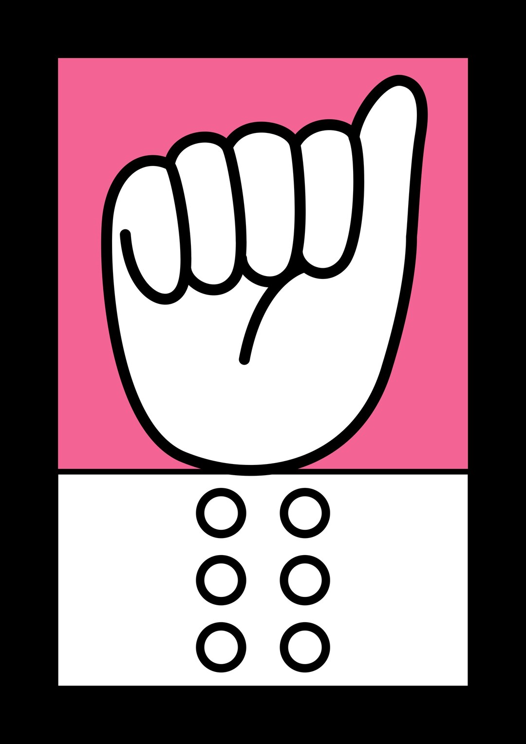 ASL Alphabet and Braille Learning Cards | Printable PDF for Teachers ...