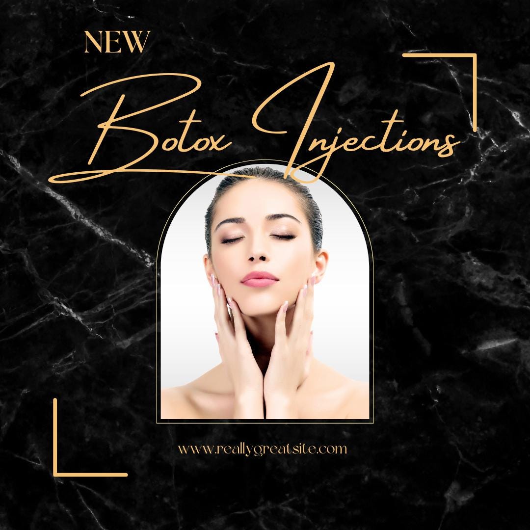 Luxury Botox Template - 100 Post Nurse Injector Template, Luxury Nurse ...