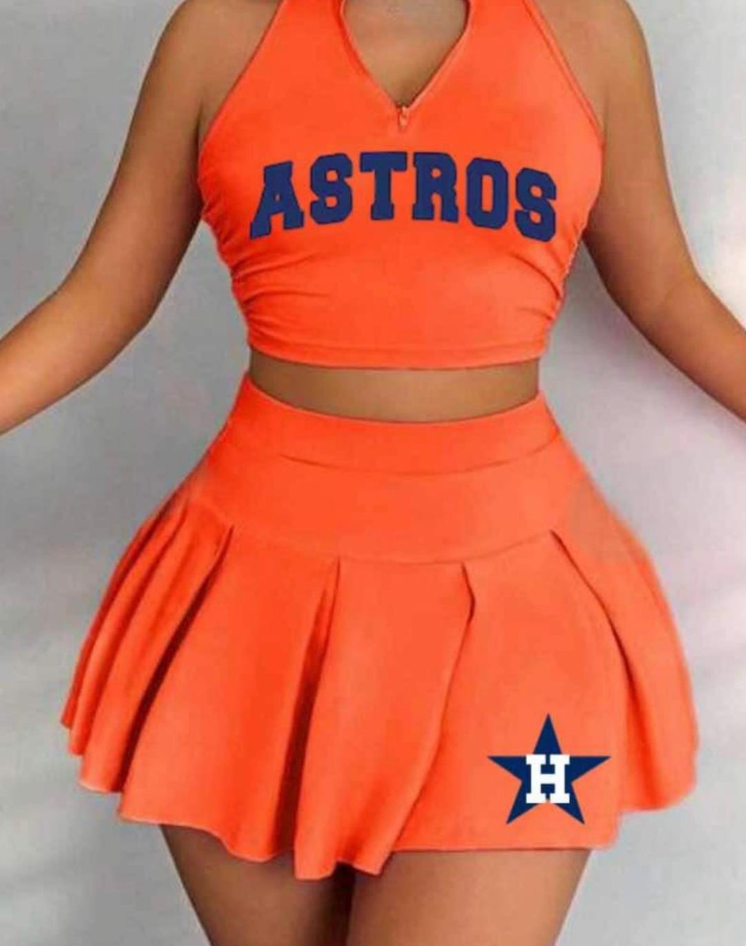 Houston Astros, Astros Custom, Ladies Wear, Skirt Set, Gifts for Her ...
