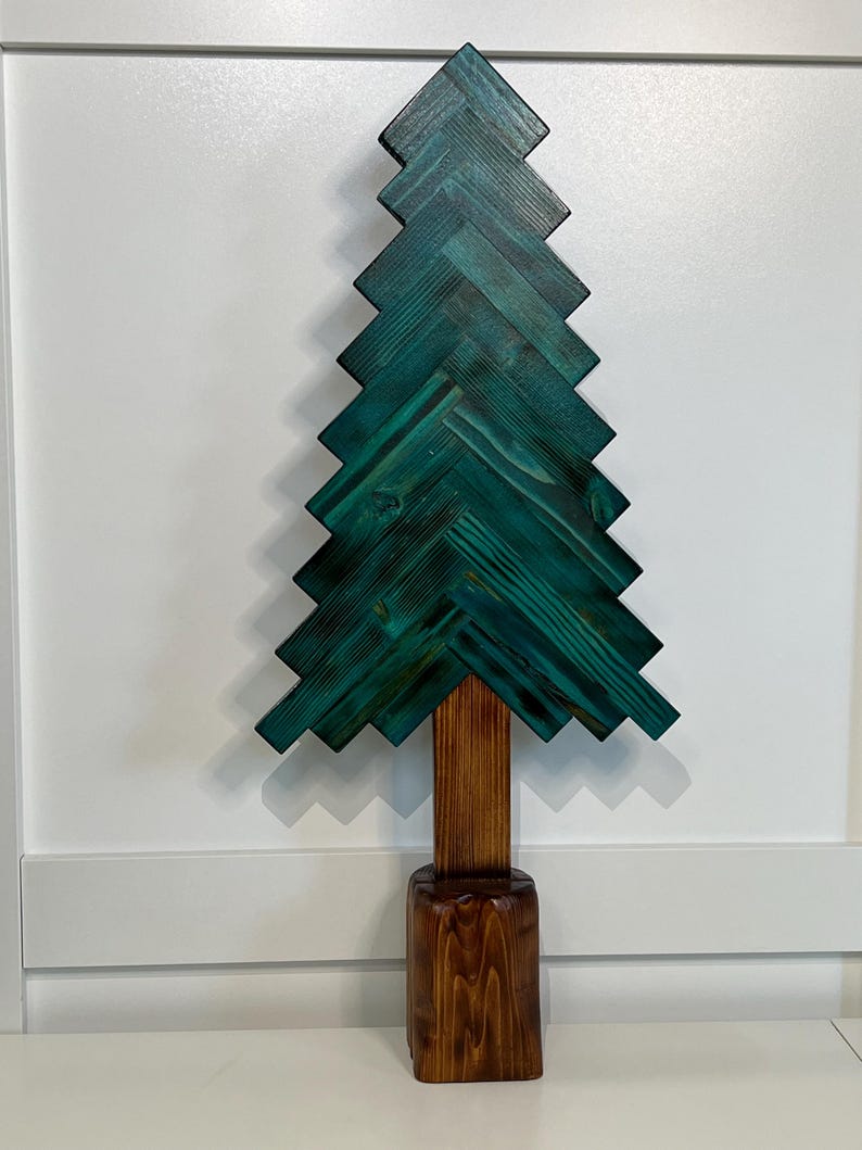 Herringbone Pattern Fur Tree - Etsy