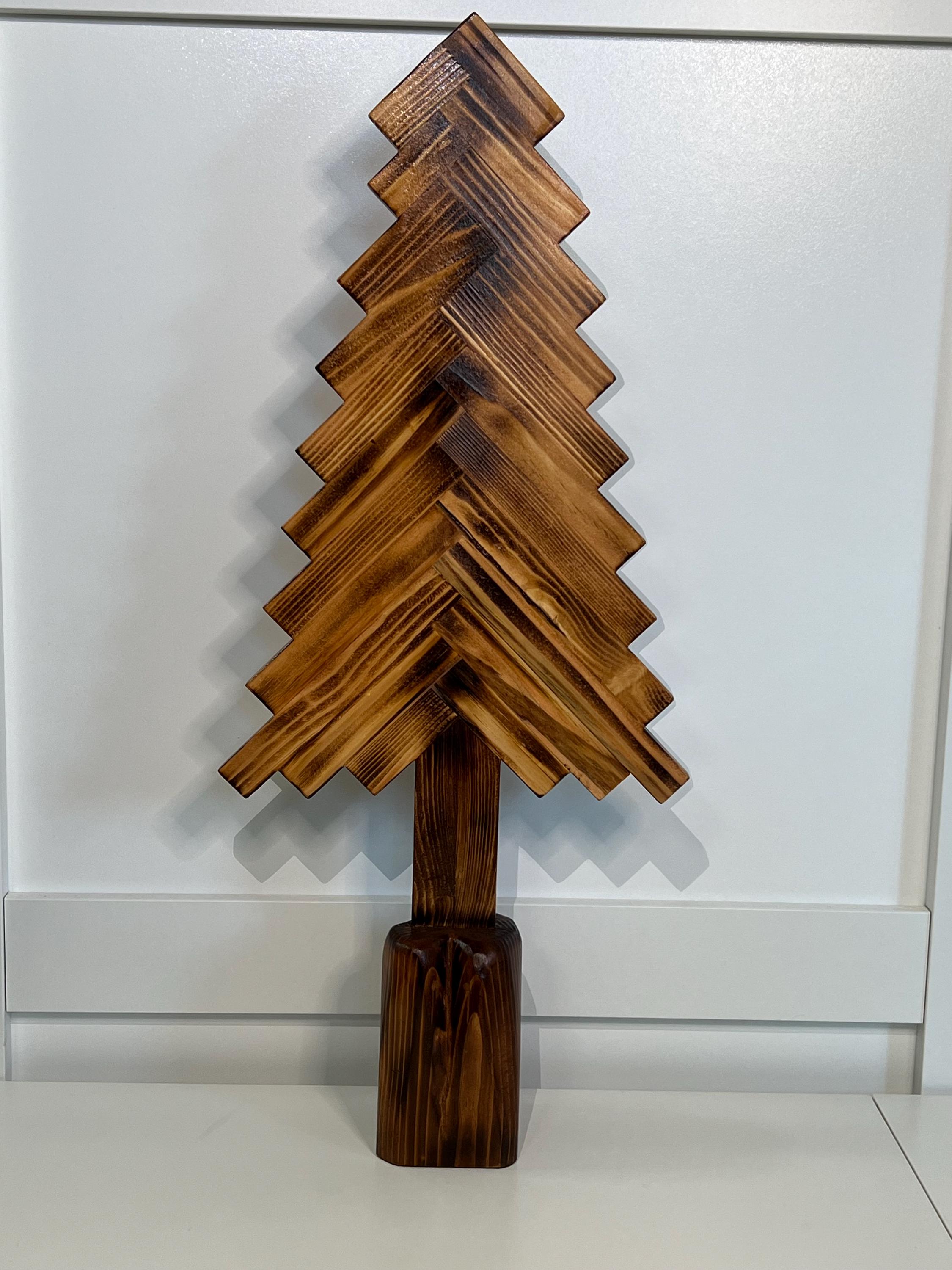Herringbone Pattern Fur Tree - Etsy