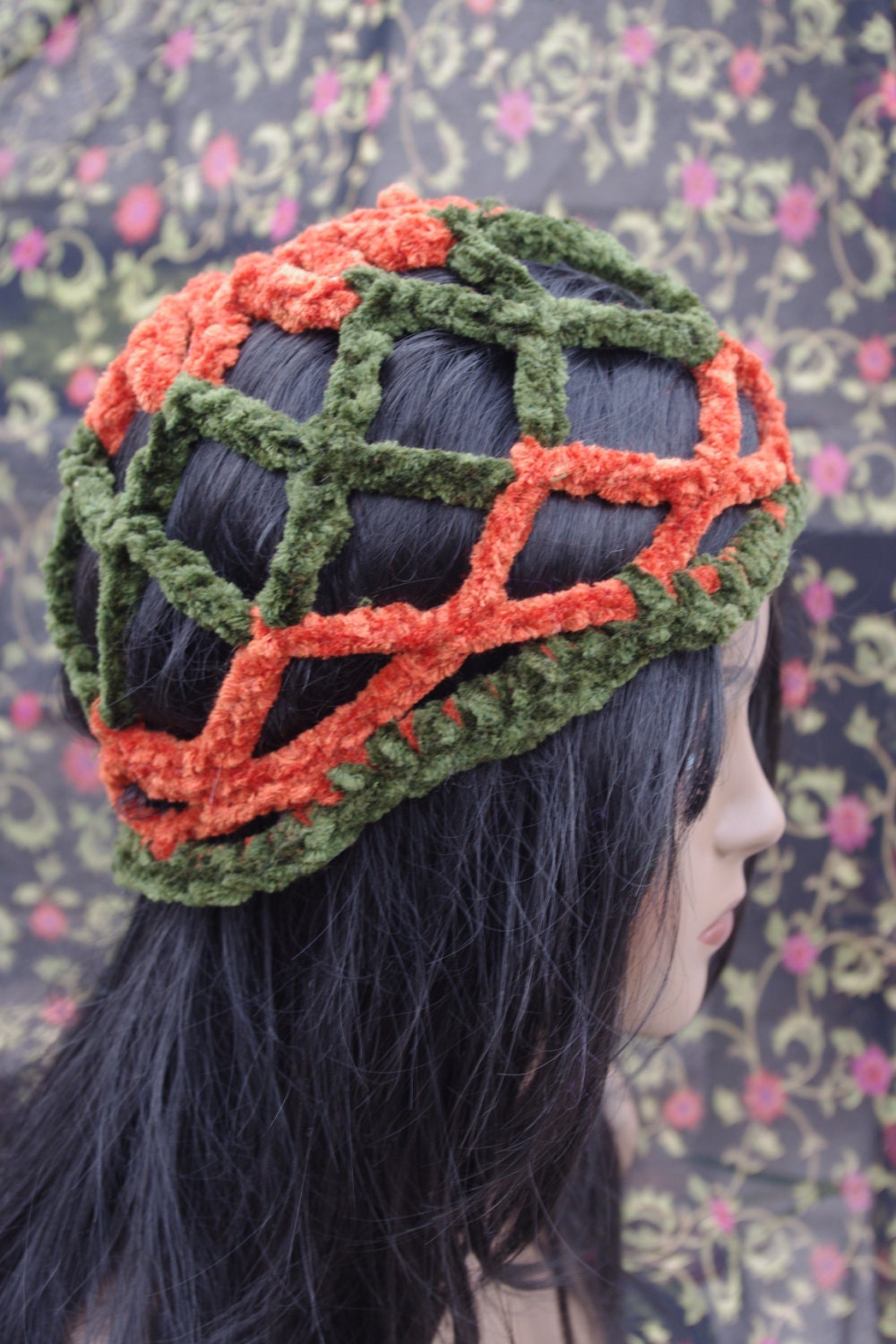 Renaissance Hat Juliet Hat Custom Made Hat Large Snood - Etsy