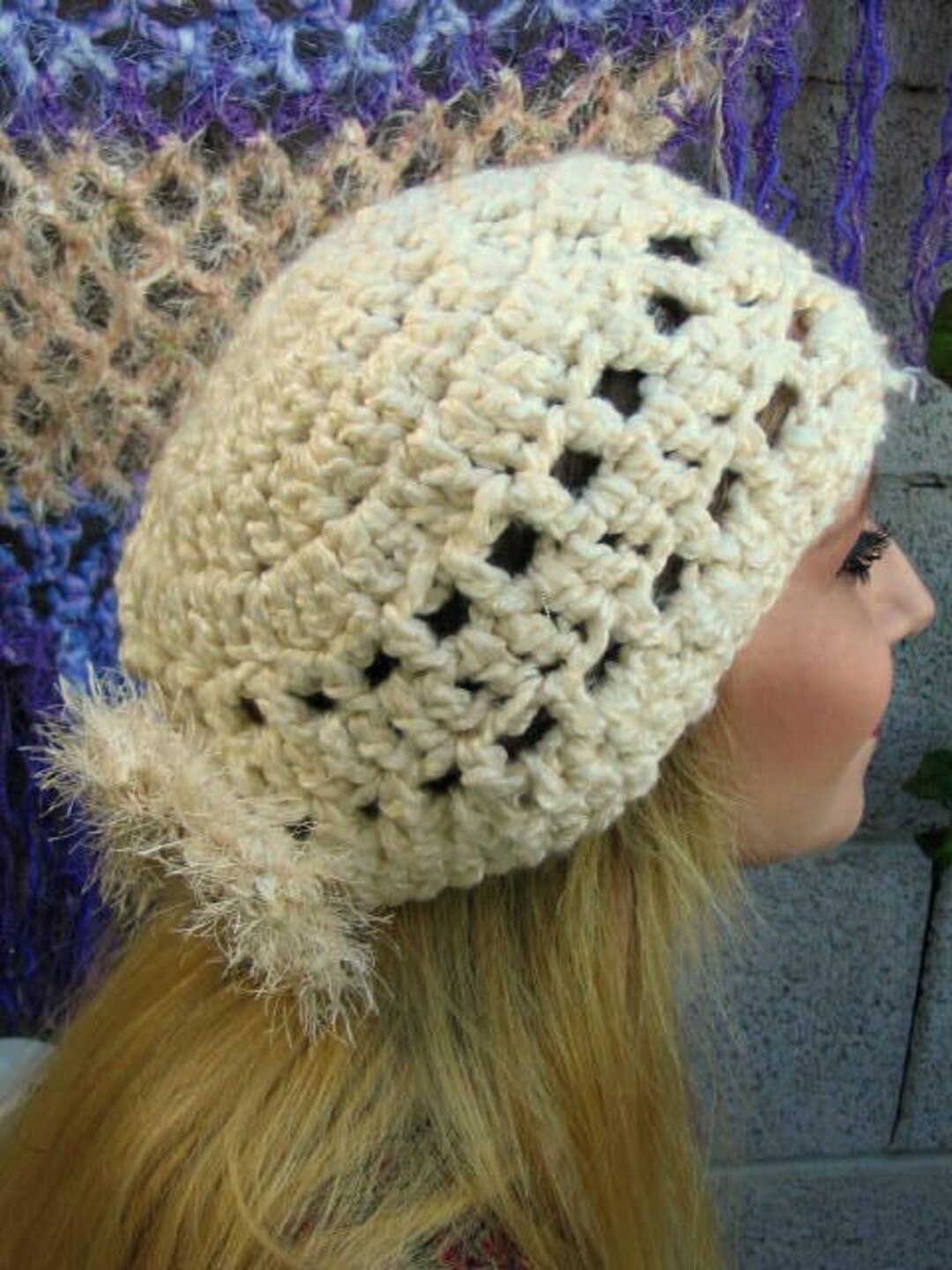 Slouchy Cloche Crochet Hat Pattern - Etsy