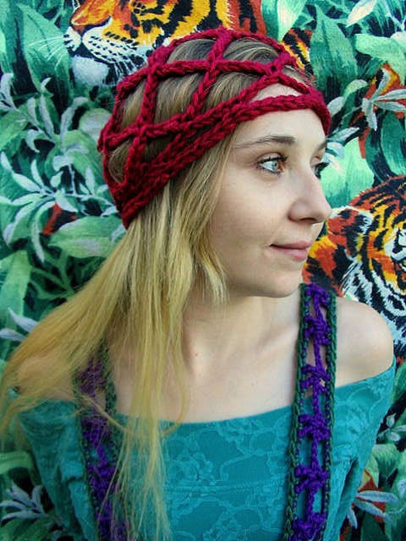 Romantic Renaissance Juliet Hat Crochet PATTERN Instant Download - Etsy