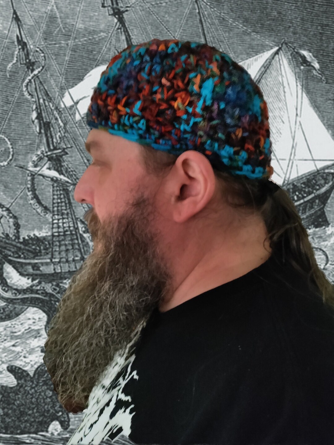 Custom Made Yarmulke, Frik Kippah, Choose Your Colors, Large Yarmulke ...