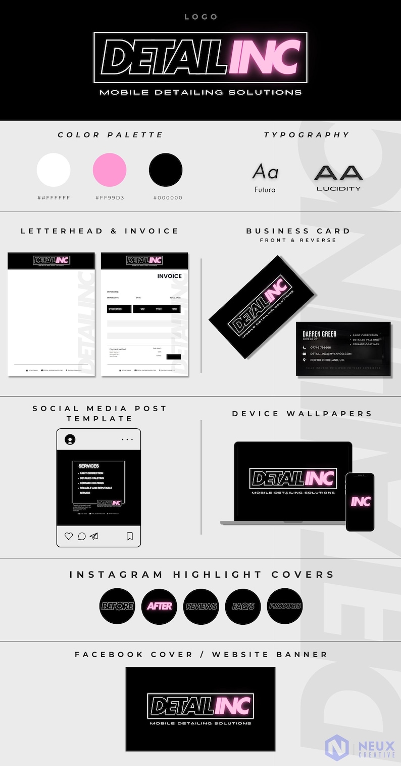 Ultimate Complete Branding Package, Brand Identity, Brand Kit, Custom ...