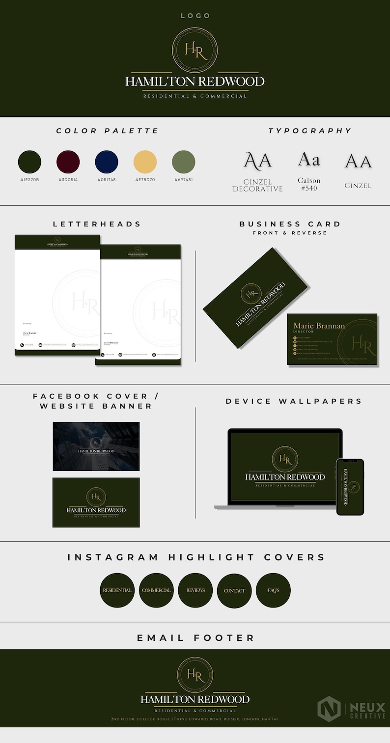 Ultimate Complete Branding Package, Brand Identity, Brand Kit, Custom ...