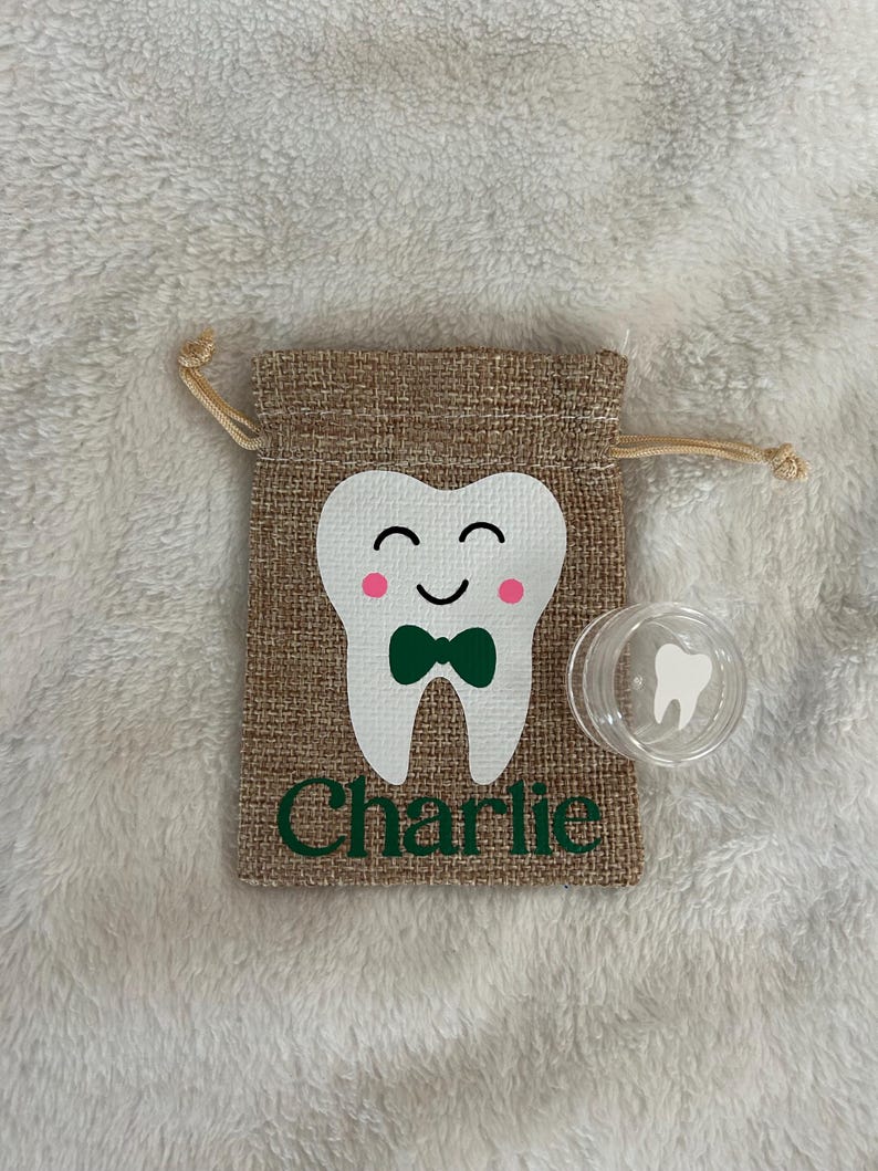 Personalized Tooth Fairy Bags Tooth Fairy Sacks Tooth Fairy Pouches ...