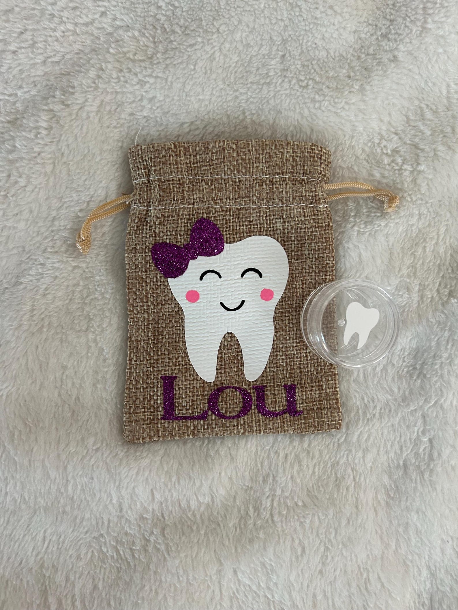 Personalized Tooth Fairy Bags, Tooth Fairy Sacks, Tooth Fairy Pouches ...