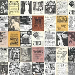 200+ Punk Rock Posters Digital Download - Etsy