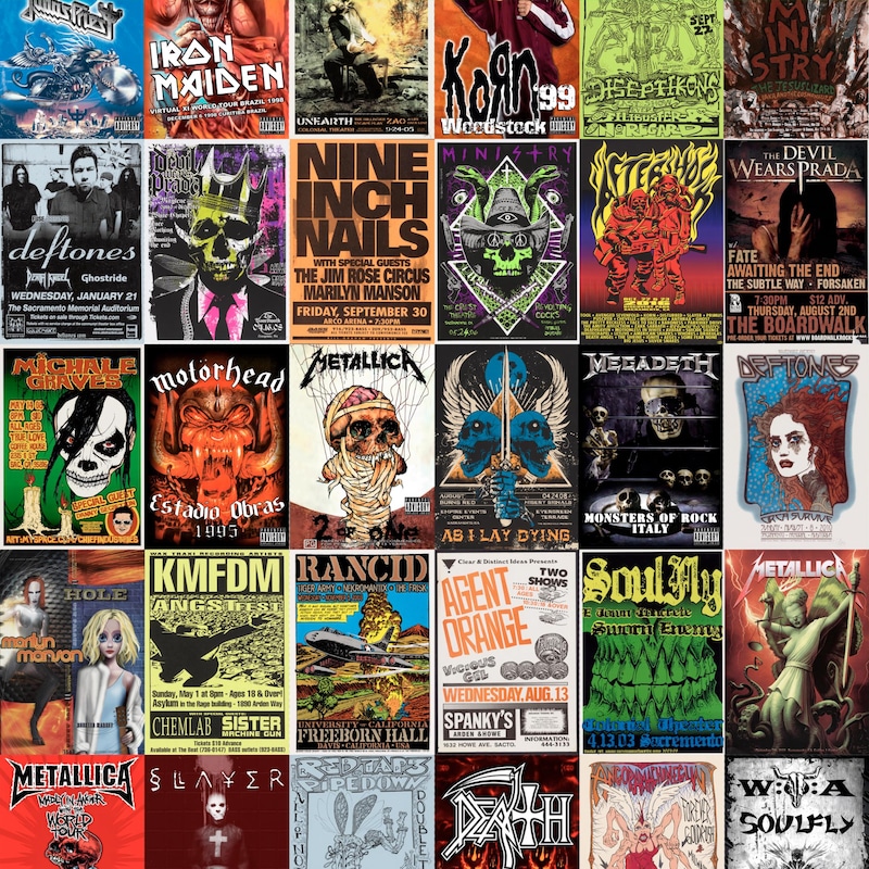 Band Posters - Etsy UK