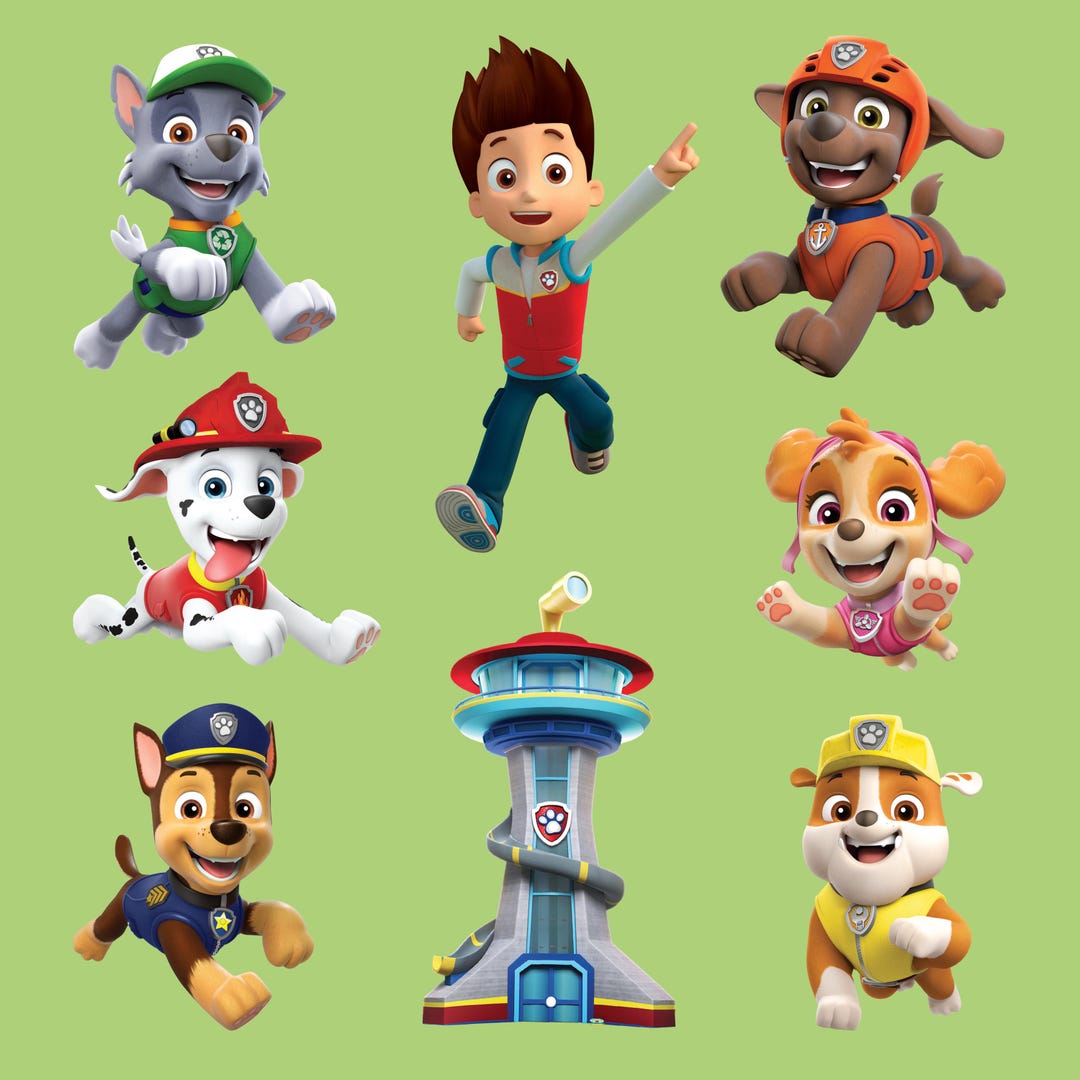 Paw Patrol Main Character Bundle PNG Digital Download - Etsy Australia