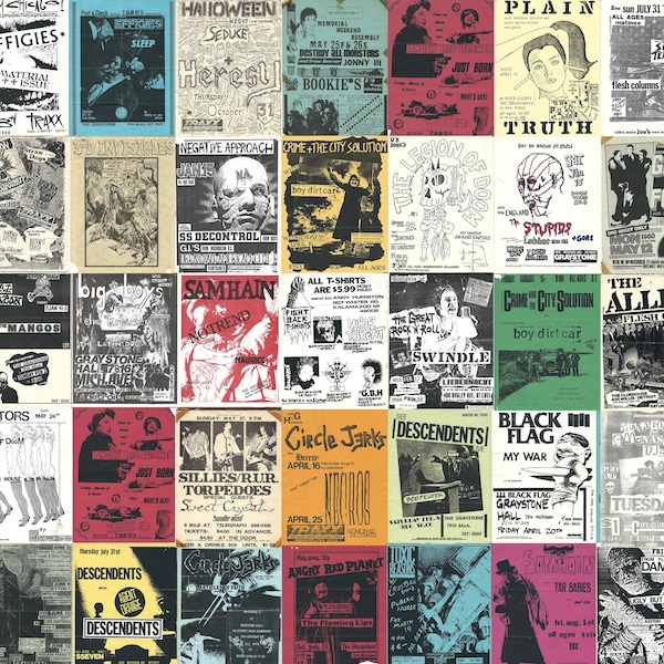 Punk Posters - Etsy