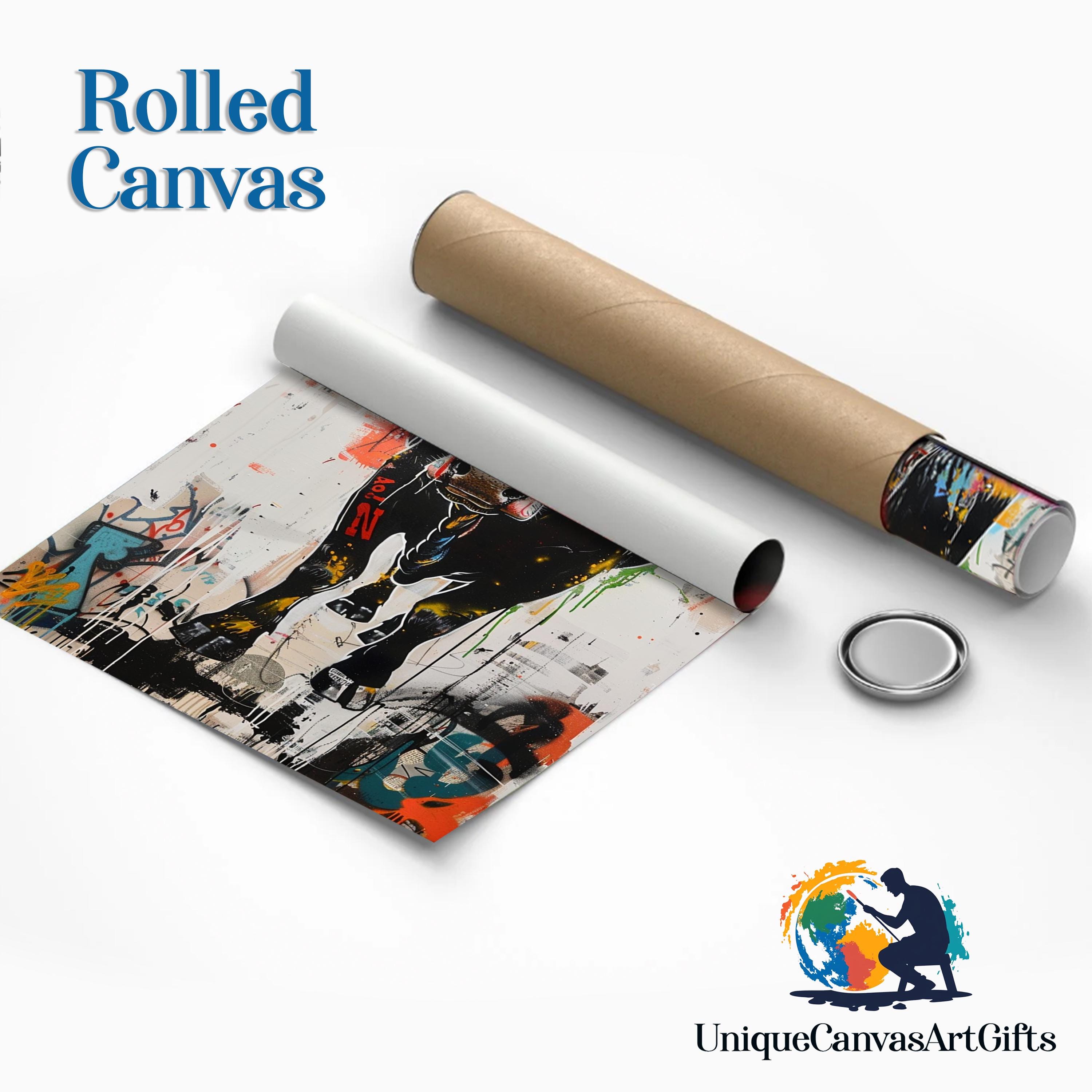 Punk Gorilla Wall Art, Hipster Wall Art, Animal Graffiti Print, Cool ...