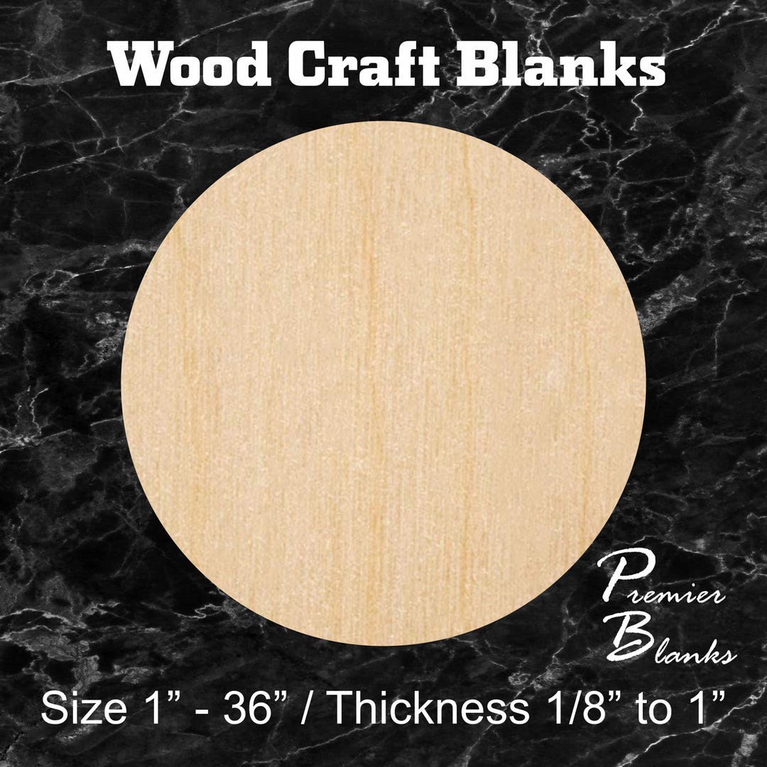 Unfinished Wood Circle DIY Craft. Circle Shape. Valentines Craft ...
