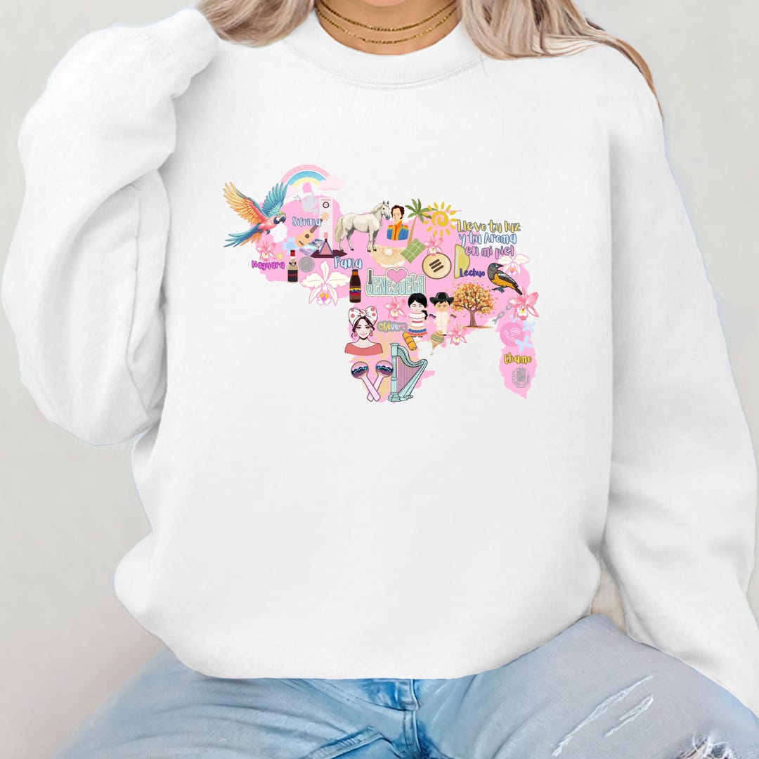 Mapa Pink Venezuela , Girl Venezuela Pan, Mapa Pink, Sweater Venezuelan ...
