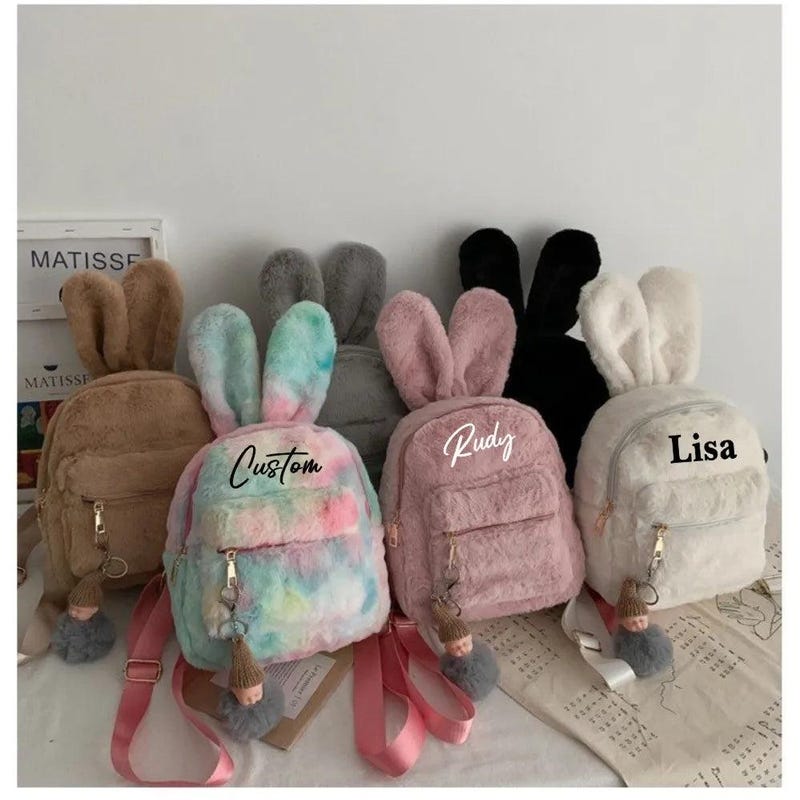 Plush Backpack - Etsy