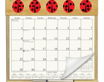 Ladybug calendar | Etsy