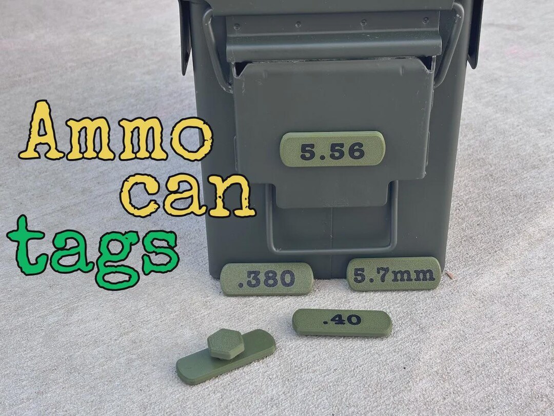 Ammo Can Tags - Etsy