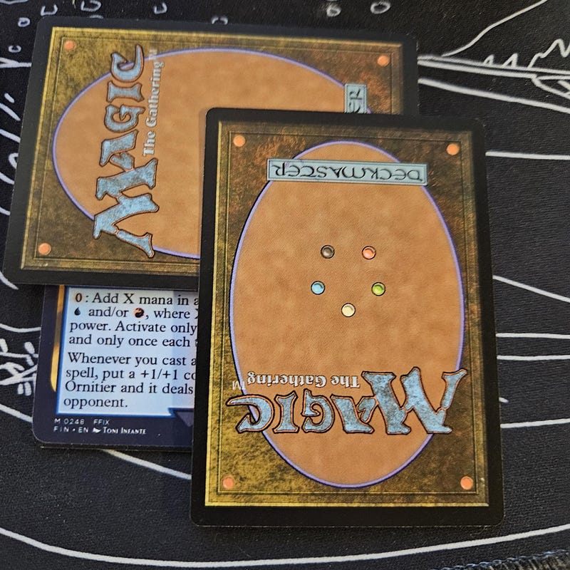 Magic Gathering Card Back - Etsy
