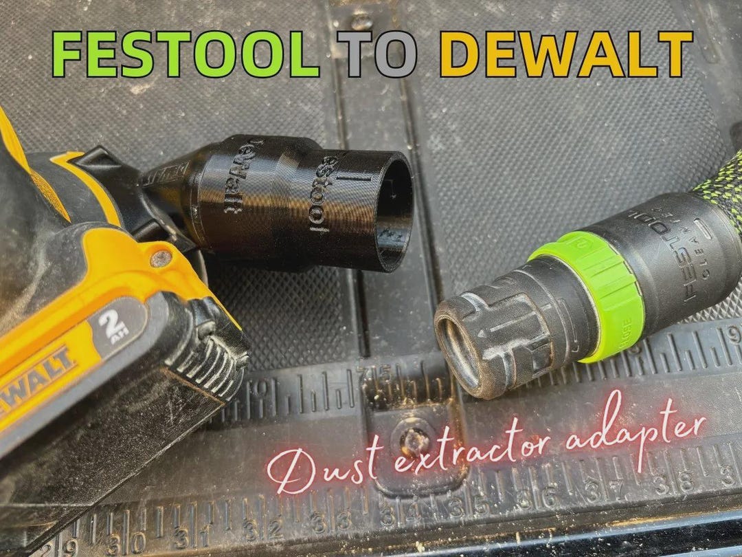 Festool to Dewalt Hose Adapter - Etsy