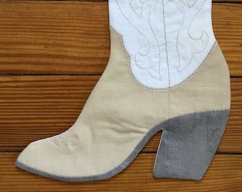 Cowboy Boot Christmas Stocking Pattern 2018 PDF Version | Etsy