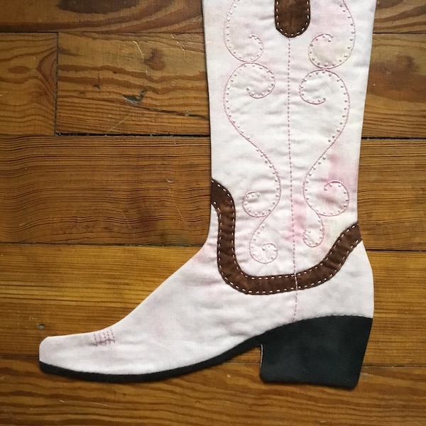 Cowboy Boot Stocking Pattern - Etsy