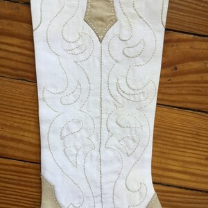 Pattern: Cowboy Boot Christmas Stocking PDF Pattern, Rodeo Queen (2019 ...