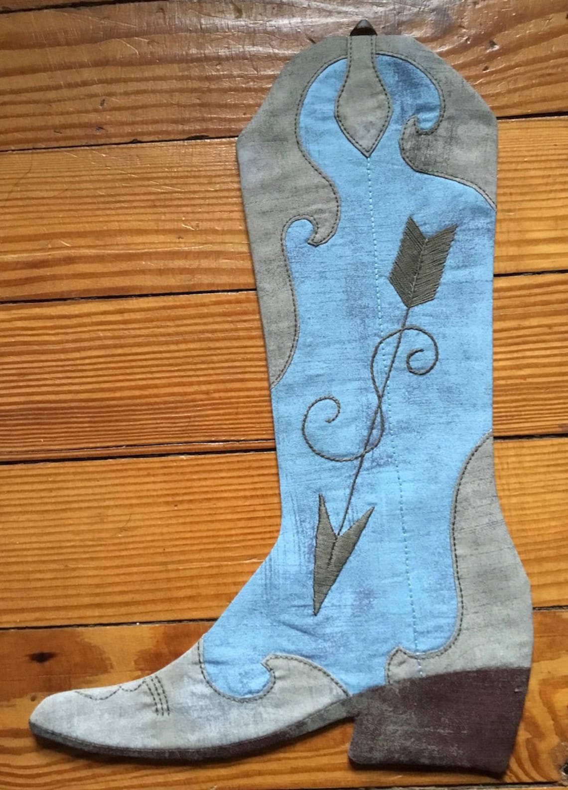 Cowboy Boot Christmas Stocking Pattern 2017 PDF Version - Etsy