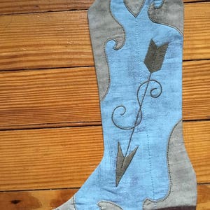 Cowboy Boot Christmas Stocking Pattern, 2017 PDF Version - Etsy