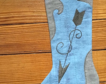 Cowboy Boot Christmas Stocking Pattern 2018 PDF Version | Etsy