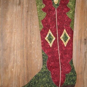 Cowboy Boot Christmas Stocking Pattern, 2008 PDF Version - Etsy