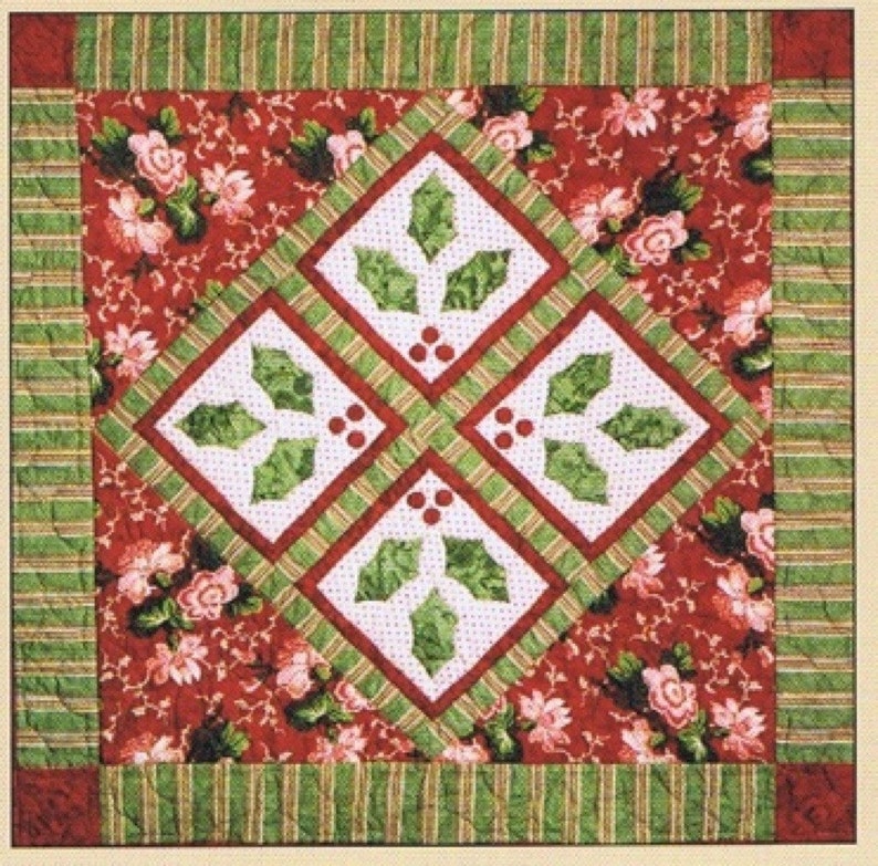 Four Seasons Applique Quilt Pattern Booklet - Etsy