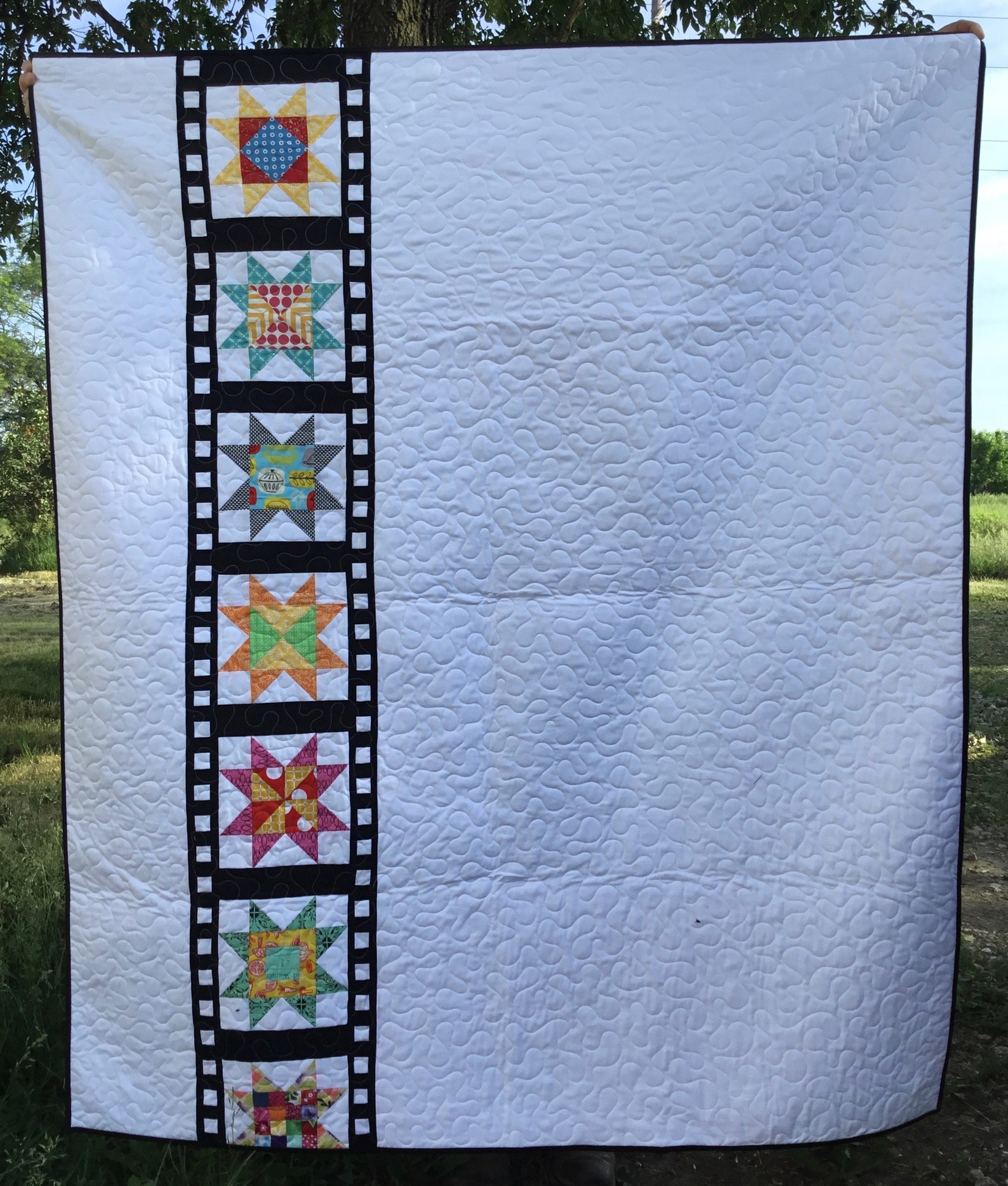 Take Two Movie-themed Pieced Quilt Pattern, PDF Version - Etsy