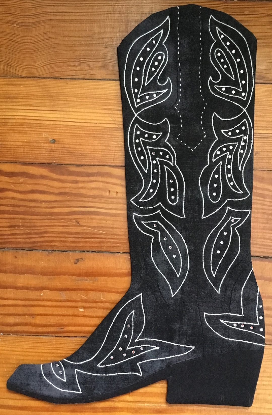 Cowboy Boot Christmas Stocking Pattern, 2022 PDF Version - Etsy