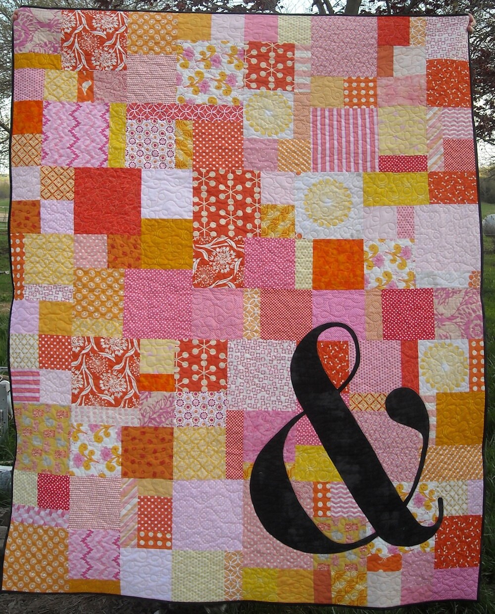 Ampersand Throw Quilt Pattern, PDF Version - Etsy