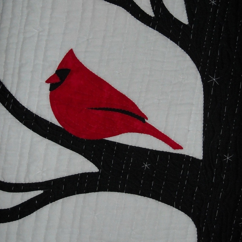 Cardinal Quilt Pattern - Etsy