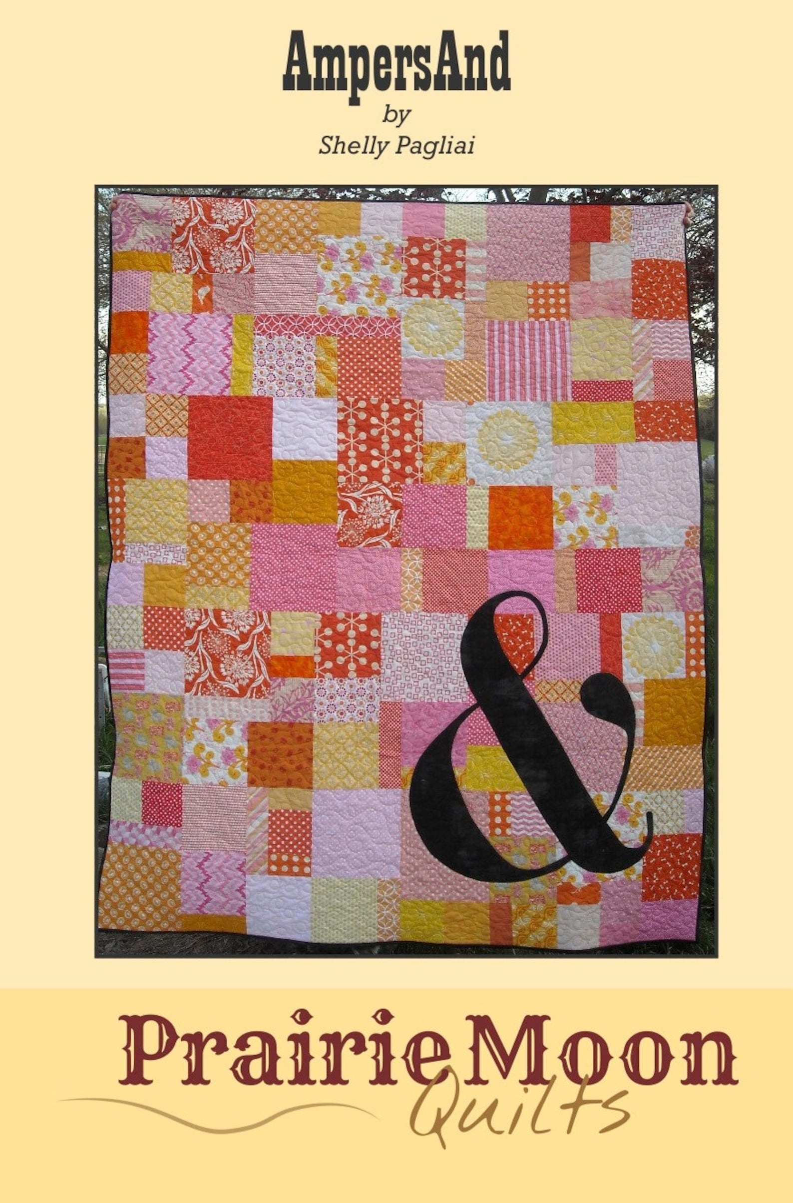 Ampersand Throw Quilt Pattern, Print Version - Etsy