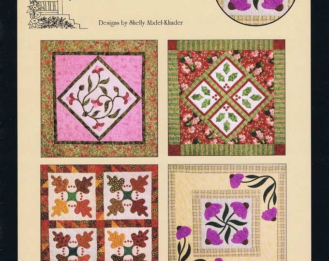 Four Seasons Applique Quilt Pattern Booklet - Etsy