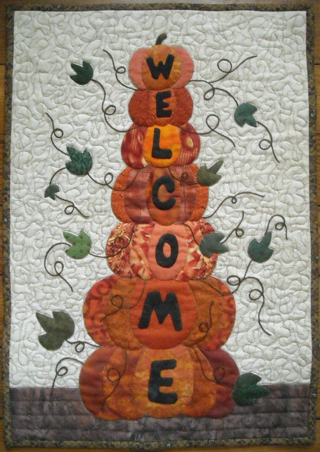 Autumn Welcome Wall Quilt Pattern, PDF Version - Etsy