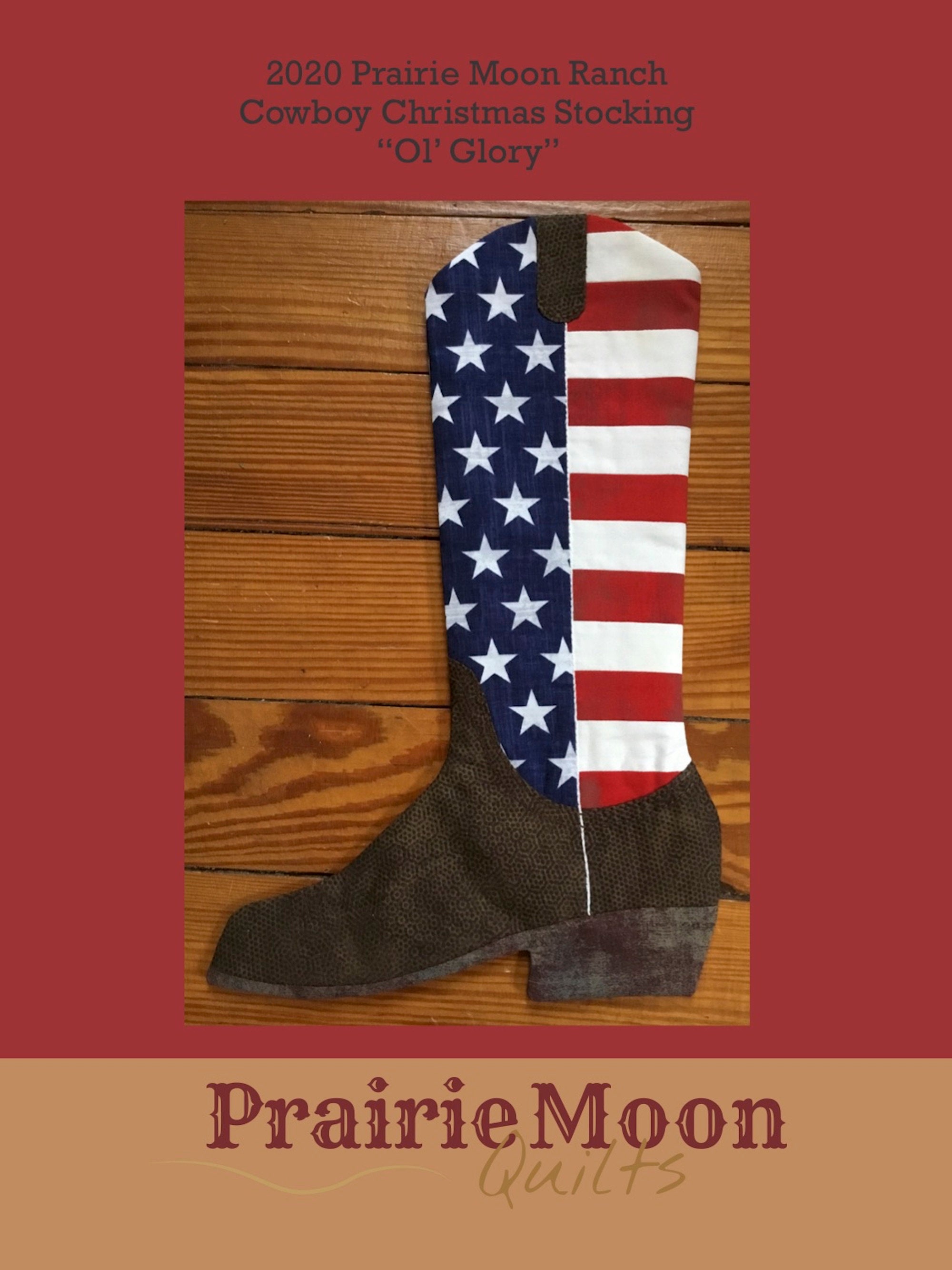 Cowboy Boot Christmas Stocking PDF Pattern 2020 Version - Etsy
