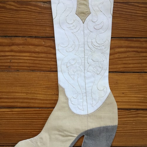 Cowboy Boot Christmas Stocking Pattern 2018 PDF Version - Etsy