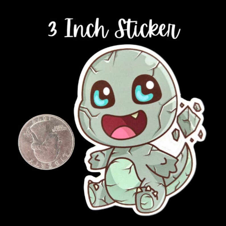 Rocky Charmander Pokémon Sticker Pokémon Type Swap Sticker Charmander ...