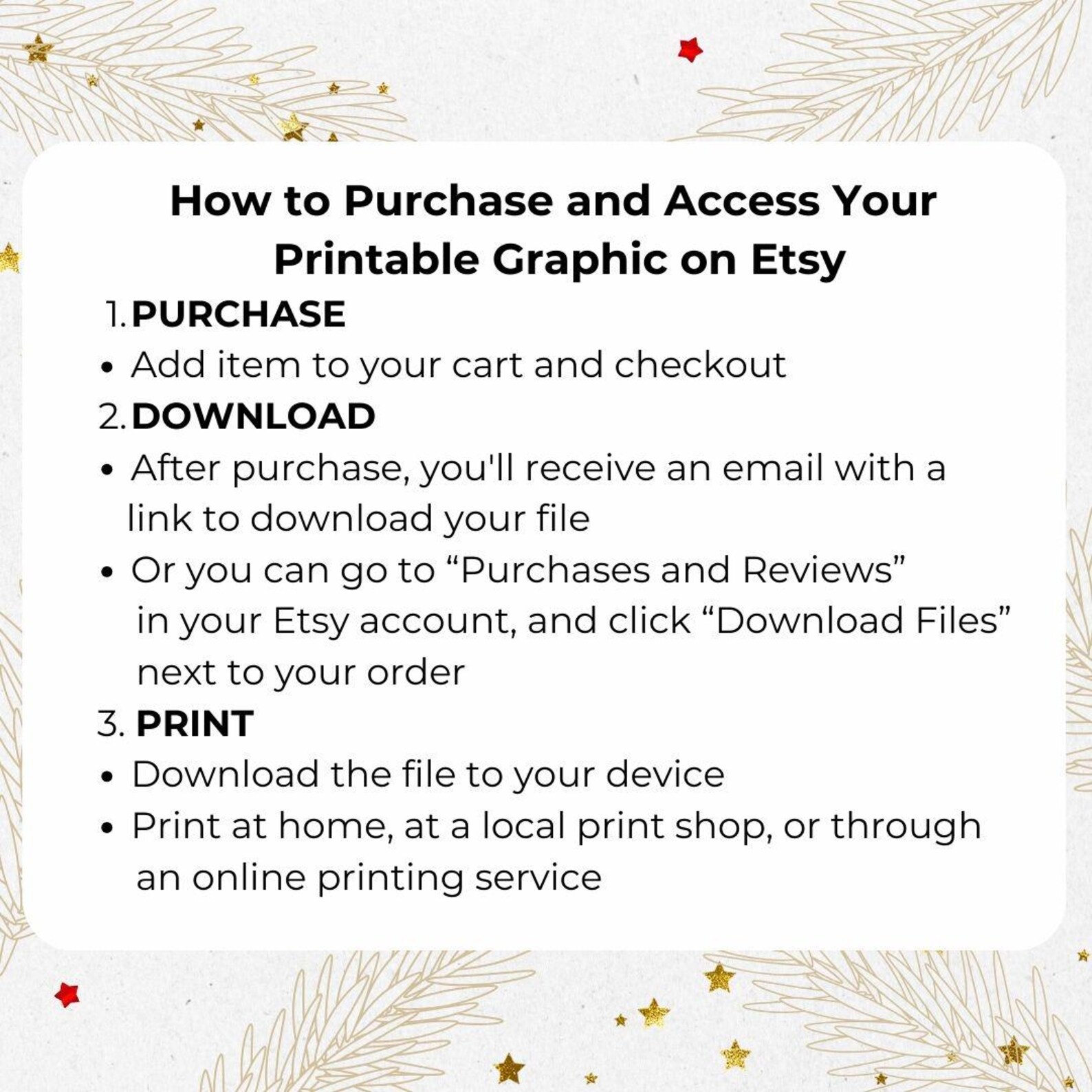 Printable Kids Christmas Wishlist for Santa | Instant Download ...