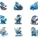 Frozen Gnomes Clipart Bundle | Snowy Winter Theme PNG | Cute Nordic ...