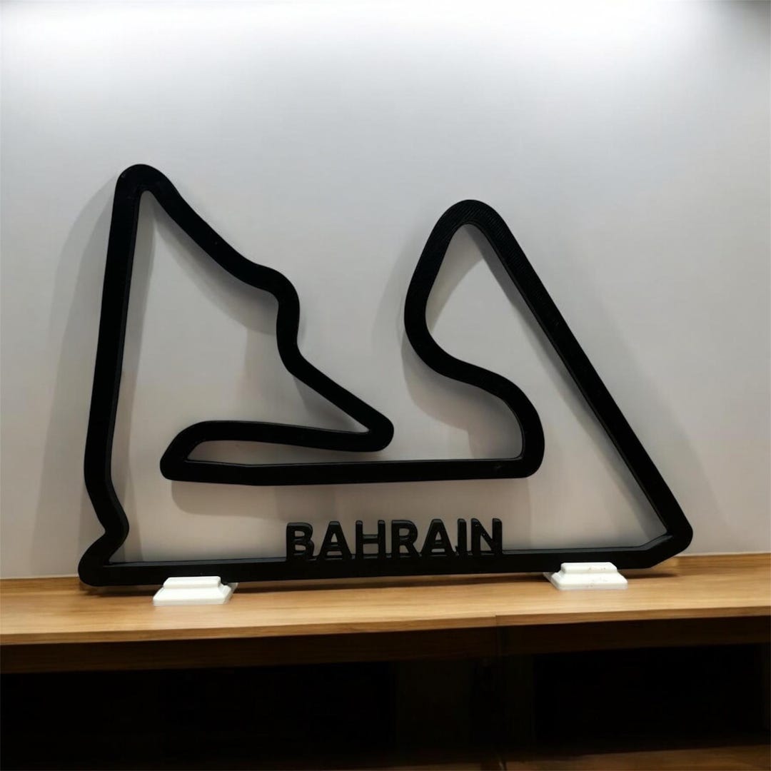 F1 Track Sign Decoration - Etsy