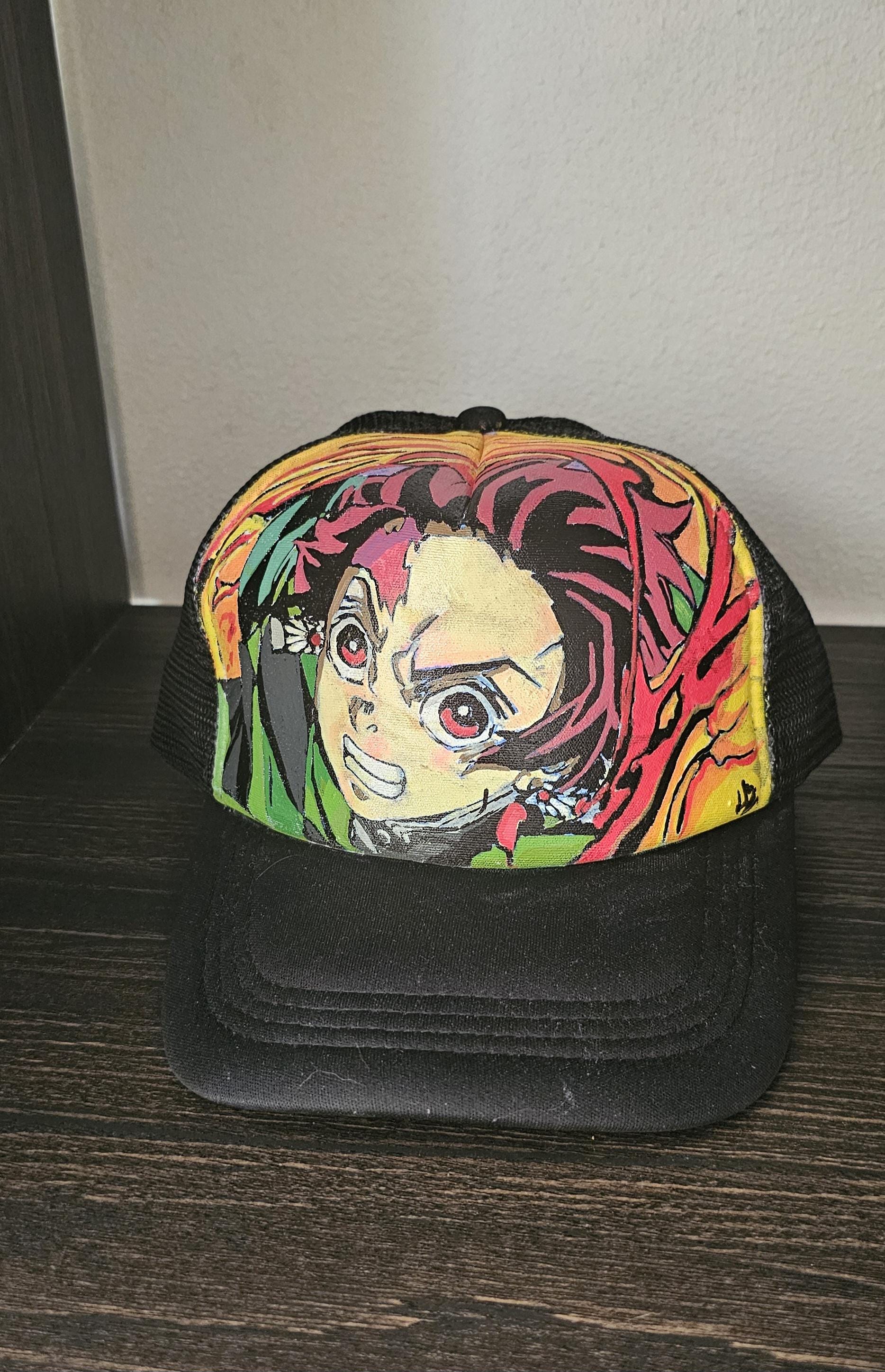 Tanjiro Kamado Cap Demon Slayer - Etsy