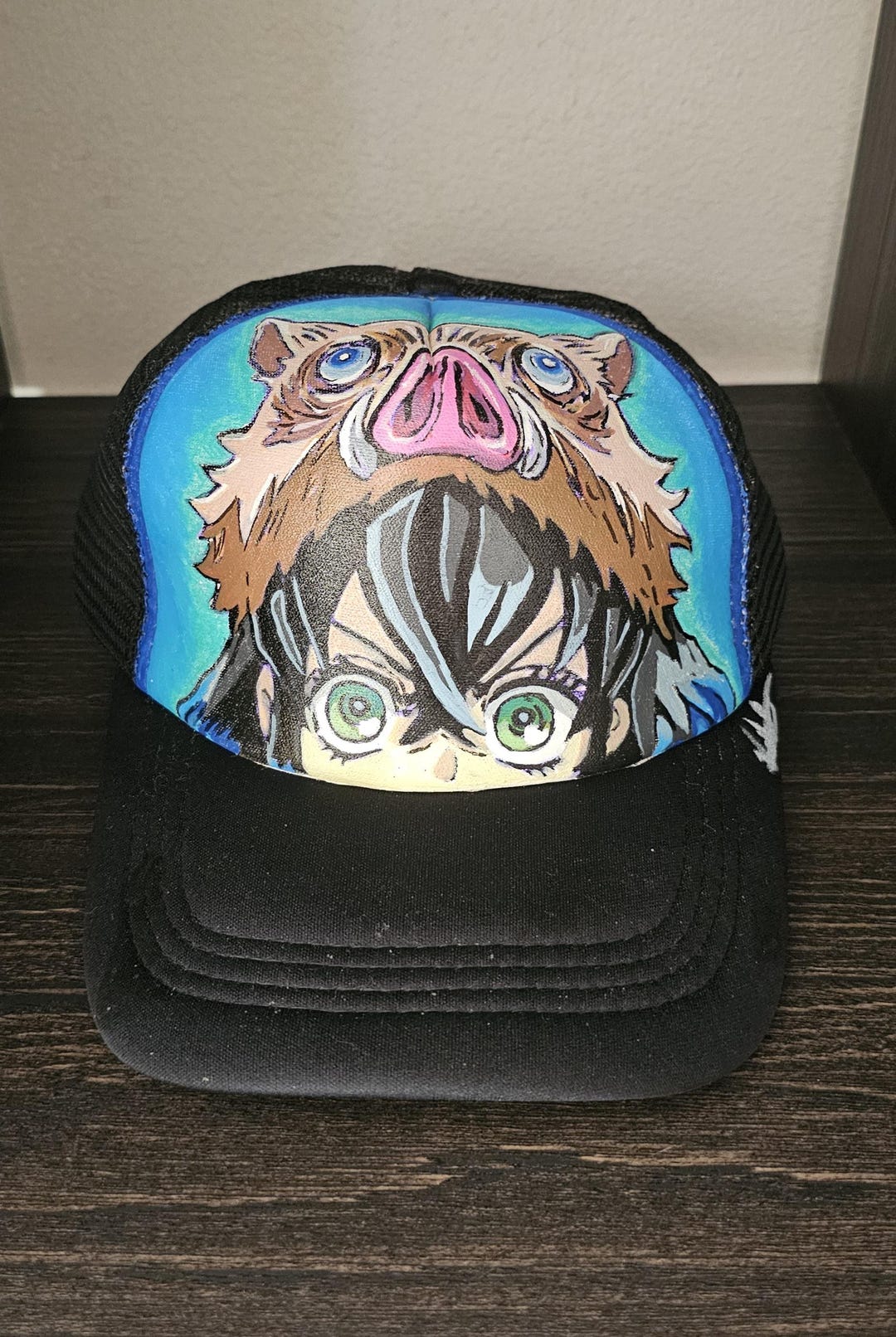Inosuke Hashibira Cap - Demon Slayer - Etsy